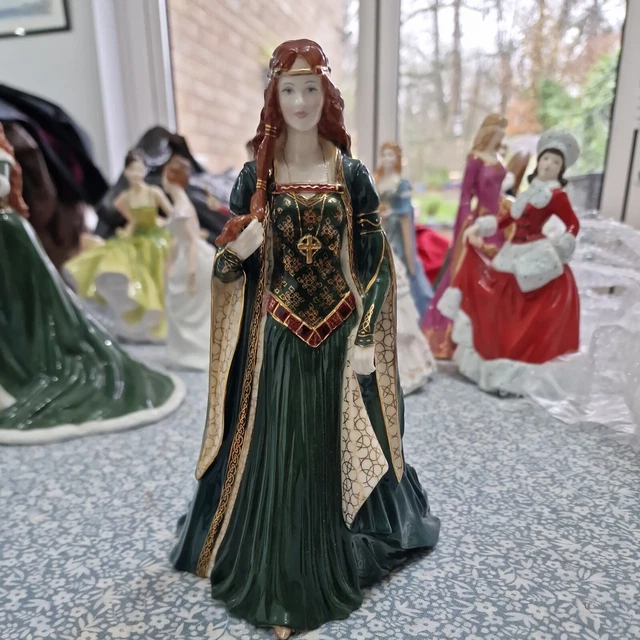 ROYAL WORCESTER FIGURINE The Princess Of Tara CW516 Compton And ...