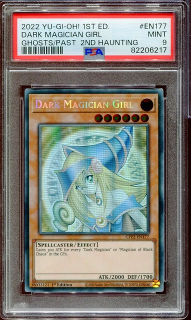 2022 YU-GI-OH! DARK Magician Girl Ghost Rare 1st Edition PSA 9 🔥 Top Rarität! EUR 280,00 ...