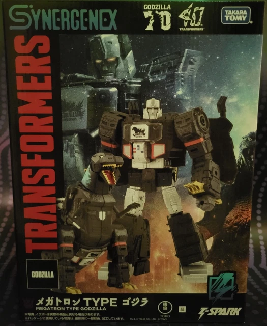 TRANSFORMERS TAKARA TOMY Japanese Version Synergenex Megatron Godzilla ...