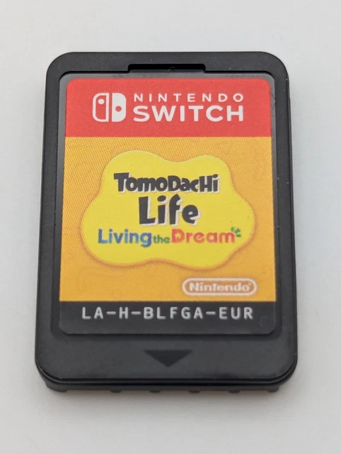 TOMODACHI LIFE: LIVING The Dream (Nintendo Switch, 2026) Cartridge Only ...