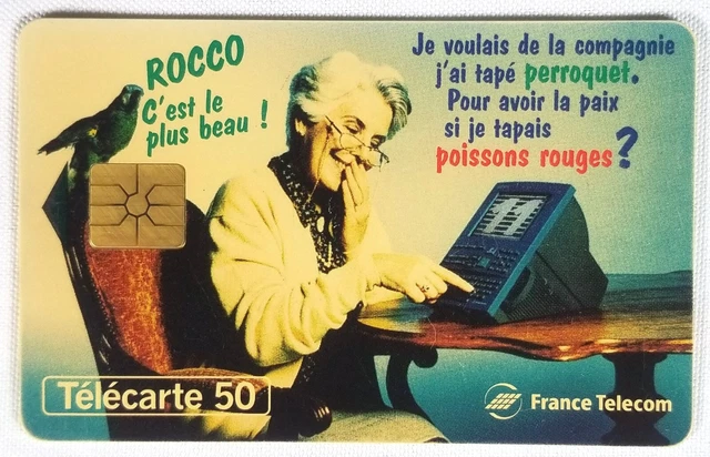 TÉLÉCARTE 50 - Carte Téléphonique Rocco c'est le plus beau! - Collection EUR 2,50 - PicClick FR