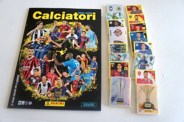 CALCIATORI PANINI 2024/25 Album + Set Completo Di Tutte 721 Figurine EUR 120,00 - PicClick IT