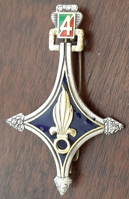 4° CSPLE FOREIGN LEGION Insignia Saharan Company Scope ORIGINAL SUP ...