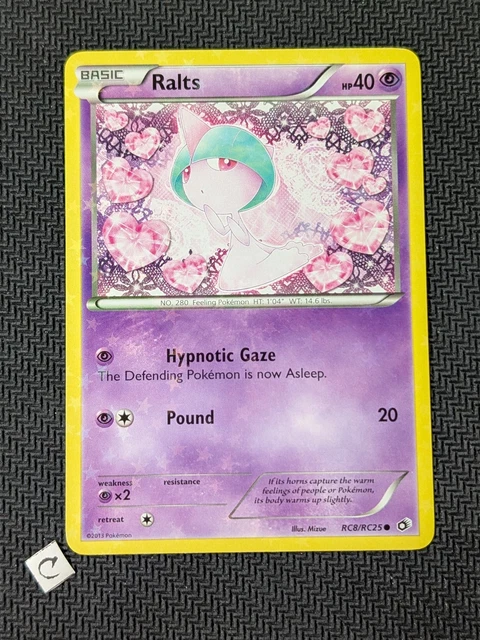 RALTS RC8/RC25 - Legendary Treasures Radiant Collection Pokemon TCG NM ...