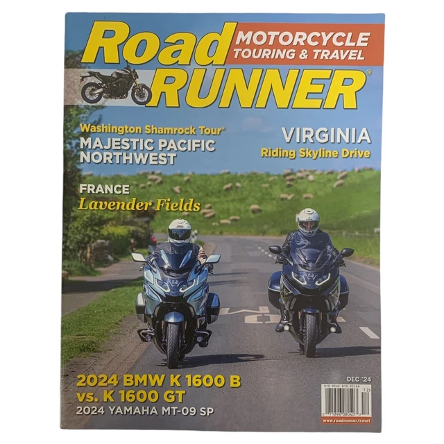 ROAD RUNNER MOTORCYCLE Magazine December 2024 Virginia Skyline Drive ...