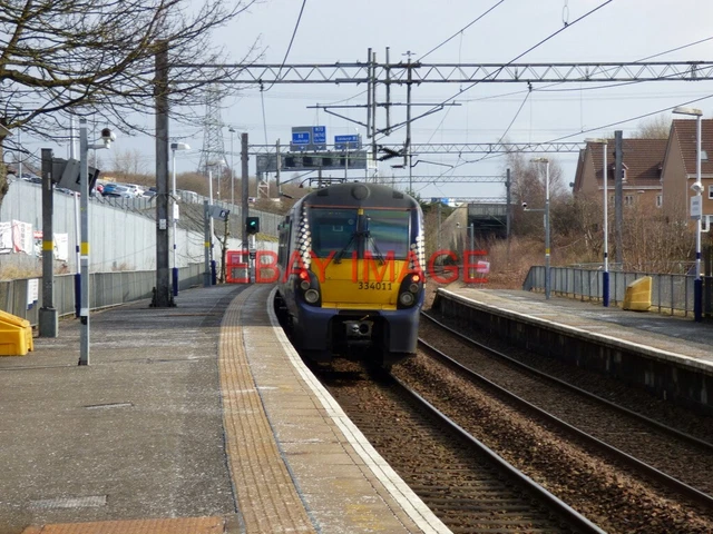 PHOTO (3) Scotrail Class 334 Train Number 334011 At Easterhouse Railway ...