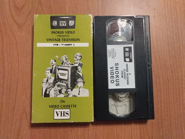 SHOKUS VIDEO VINTAGE Television VHS #409 TV Variety II - Marx Bros £10. ...