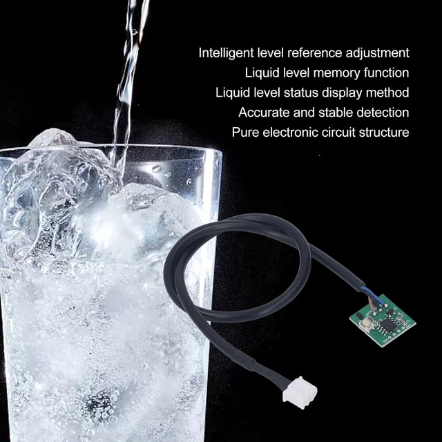 LIQUID LEVEL SENSOR Capacitive Water Level Switch Liquid Detection ...