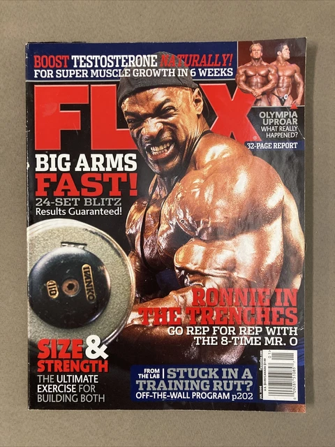 FLEX BODYBUILDING MUSCLE Magazine / Mr. Olympia Ronnie Coleman / 01-06 ...