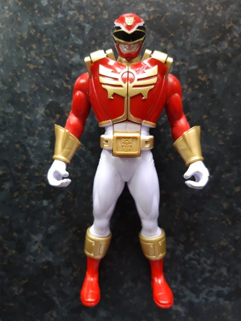 POWER RANGERS SUPER Megaforce - Ultra Morphin Red Ranger Figure 6" 2013 ...