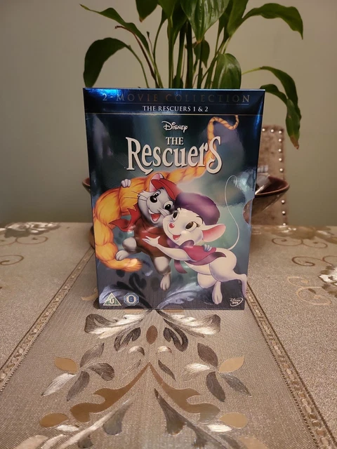 RESCUERS & RESCUERS Down Under DVD (2018) NEW & SEALED Disney 2 Film ...