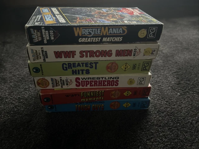 WWF COLLECTORS SERIES 6 VHS Vintage Wrestling Hulk Hogan From Private ...