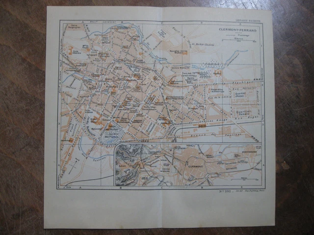 ANTIQUE MAP PRINT ANTIQUE OLD PRINT ENGRAVING MAP CAEN FRANCE FRANCE ...
