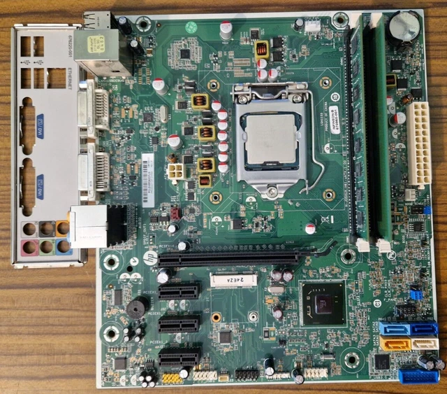 HP PAVILION P6 P7 LGA1155 MOTHERBOARD + RAM 4GB + INTEL® Pentium G2020 ...