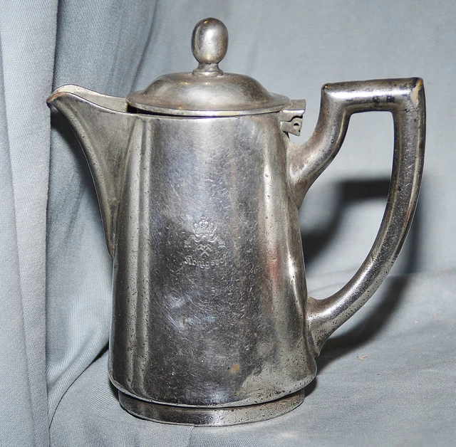 ANTIQUE CRUCHE HOTELSILBER, Wellner, Royal Court Bad Oeynhausen EUR 19 ...