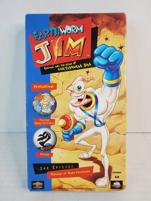 EARTHWORM JIM BRING Me The Head Of Earthworm Jim VHS 2nd Episode Fully ...