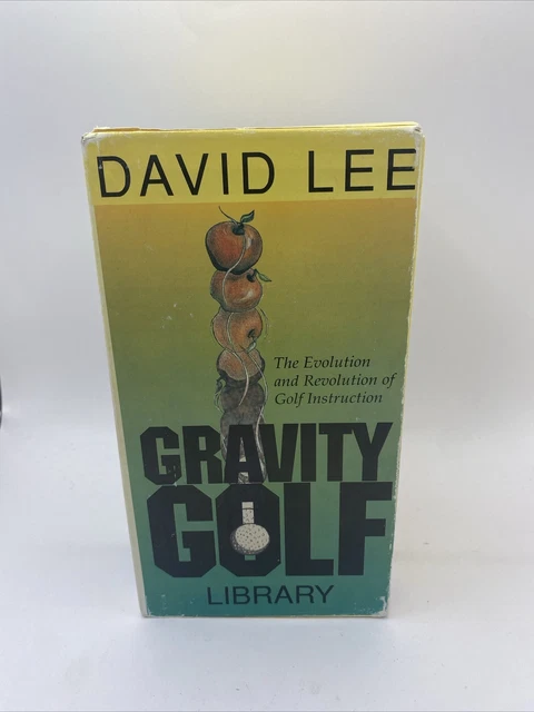 DAVID LEE GRAVITY Golf Library (VHS) Evolution & Revolution of Golf Instruction £11.86 - PicClick UK