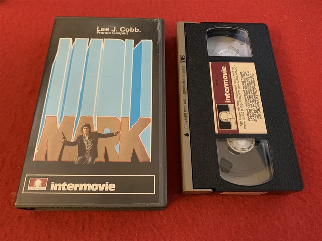 MARK VERY RARE Intermovie Pre-Cert Vintage Vhs Video Lee J. Cobb Tested ...