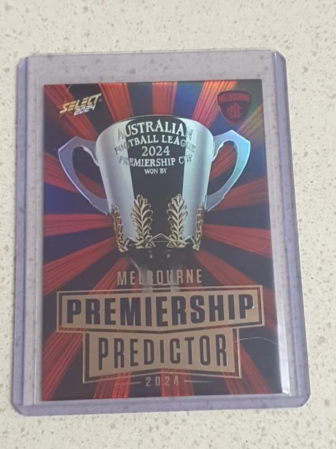 2024 AFL FOOTY Stars Gold Melbourne Premiership Predictor EUR 60,38 ...