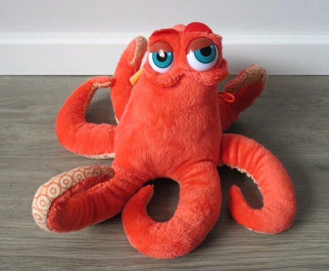 DISNEY PIXAR DORY Finding Nemo Hank The Red Octopus Plush Soft Toy ...
