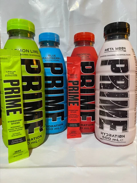PRIME HYDRATION DRINK & Sticks by x KSI & Logan Paul ALL FLAVOURS UK £ ...