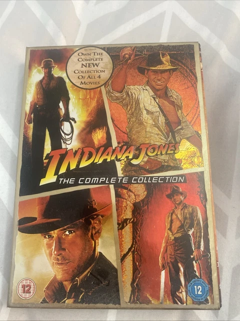 INDIANA JONES THE Complete Collection (Box Set) (DVD, 2008) £3.83 ...