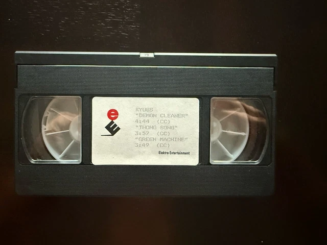 KYUSS PROMOTIONAL VHS Issued By Elektra Records In 1994. $125.00 ...