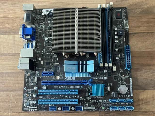 ASUS M5A7BL-M/USB3 AM3+ Motherboard - Amd Fx-4350 Cpu & 8Gb Ram £42.30 ...