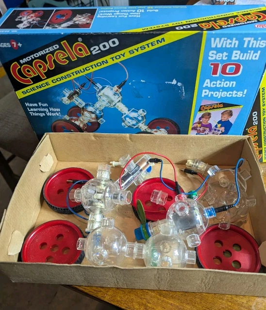 CAPSELA 200 MOTORIZED STEM Science Discovery System— Tested & Works £28 ...