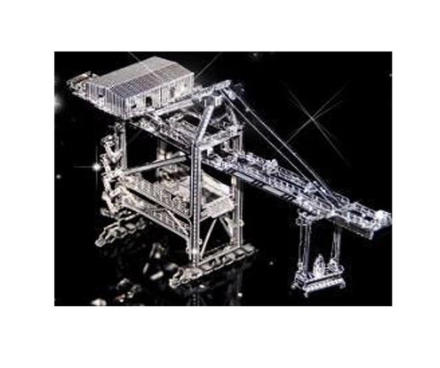 METAL MODEL DOCK Crane 3D Laser Cut Sheet Metal Model DIY Kit Hobby ...