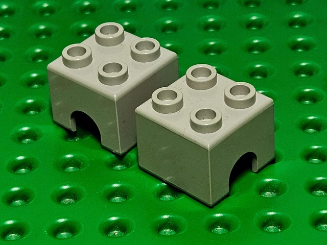 LEGO TECHNIC ENGINE Piston Heads 2x2 Square [3652] Original Light Grey ...