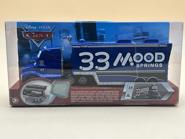 DISNEY PIXAR CARS Mood Springs 14 Transporter Hauler Mib £40.00 ...