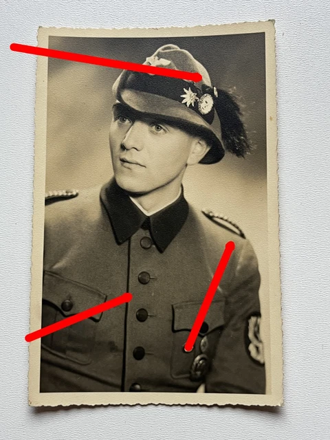 FOTO PORTRAIT, DEUTSCHE Jägerschaft, Jäger, Förster, PK Größe, TOP Nr ...