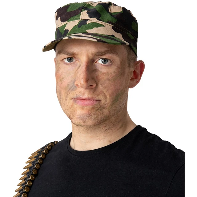 WICKED COSTUMES CAMOUFLAGE Army Cap £4.00 - PicClick UK
