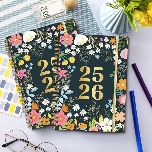 A5 2025-2026 PLANNER JUL.2025 - JUN.2026 Coil Notebook Academic Planner ...