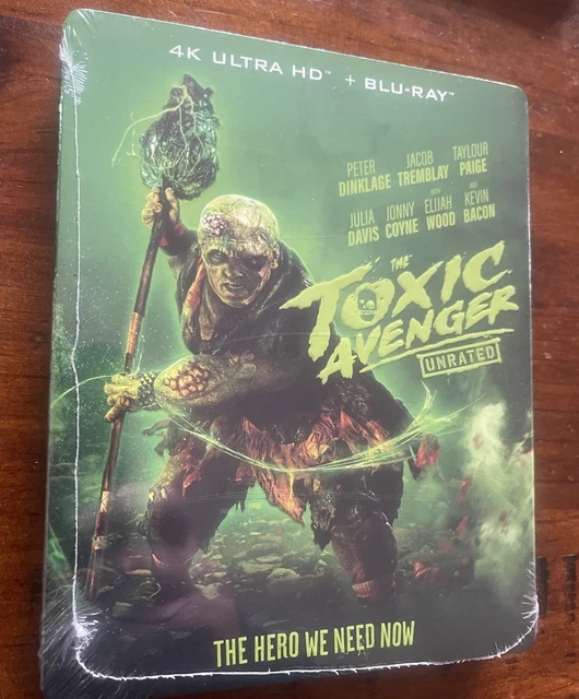 THE TOXIC AVENGER (4K UHD & Blu-ray) 2025 Limited Edition With Slip ...