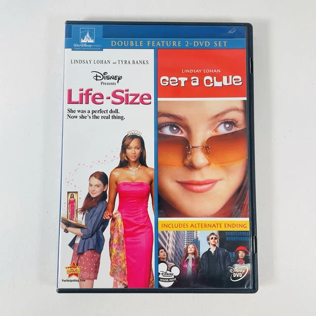 LIFE-SIZE / GET a Clue (Double Feature DVD) Lindsay Lohan, Tyra Banks ...
