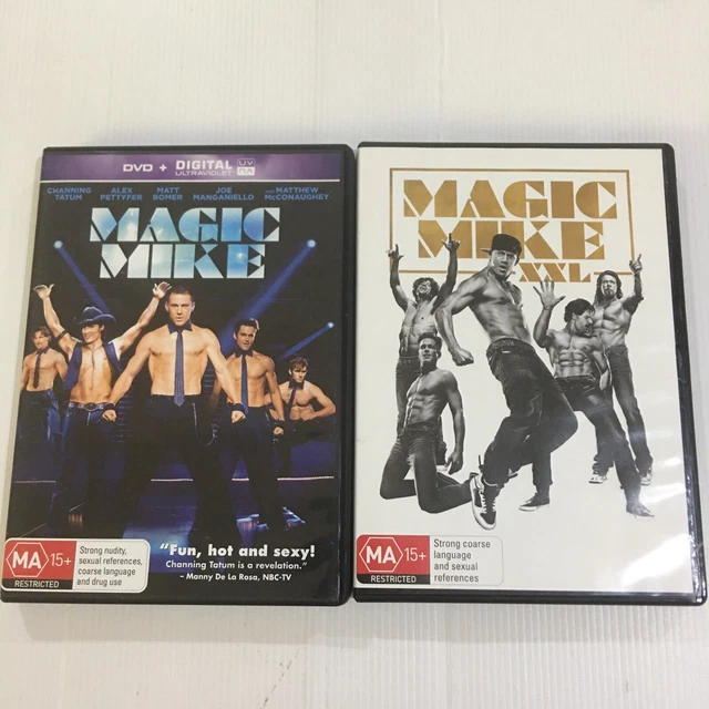 MAGIC MIKE + Magic Mike XXL DVD Channing Tatum Region 4 £5.41 - PicClick UK