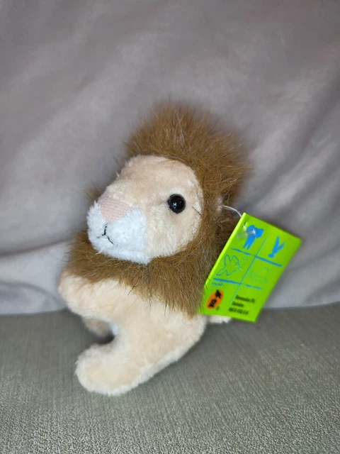 RAVENSDEN SOFT TOY TINY LION 10cm- CUDDLY TEDDY PLUSH CUTE FLUFFY - New ...