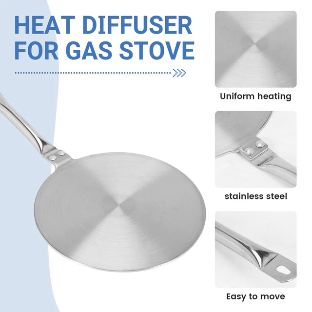 COOKING HEAT DIFFUSER Plate Electric Cooker Induction Hob Converter ...