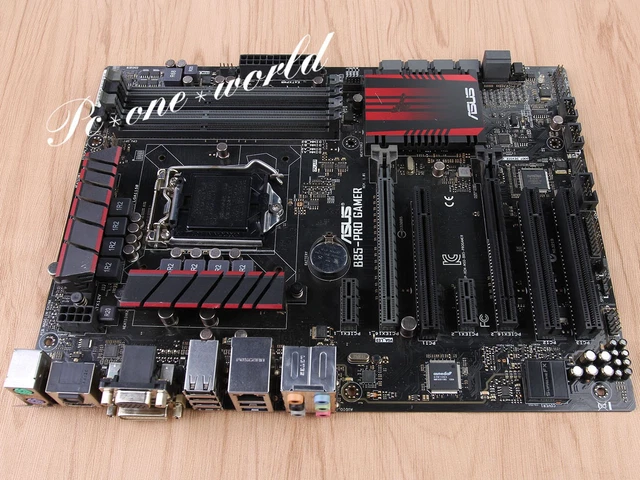 ASUS B85-PRO GAMER Motherboard LGA 1150 DDR3 Intel B85 ATX DVI HDMI ...