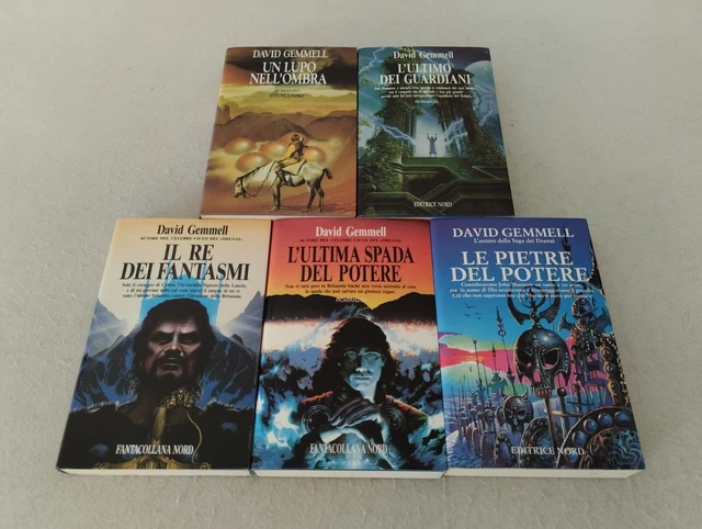 CICLO SIPSTRASSI 5 libri Fantacollana Nord / David Gemmell (Lupo Re ...