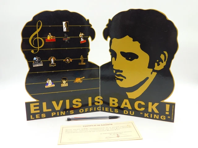 ELVIS IS BACK Pins officiel Elvis Presley EUR 10,00 - PicClick FR