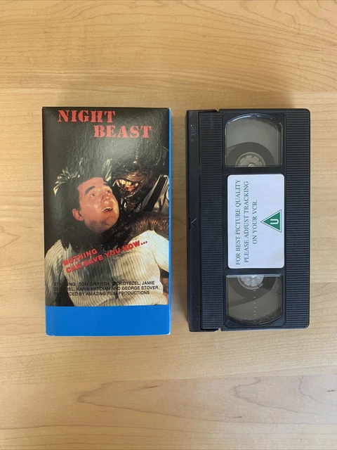 NIGHT BEAST VHS Paragon Entertainment Cult RARE Don Dohler 1982 $60.00 ...