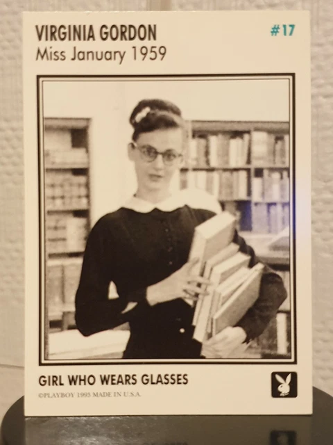 CARTE PLAYBOY VIRGINIA Gordon # 17 Miss January 1959 EUR 3,00 - PicClick FR