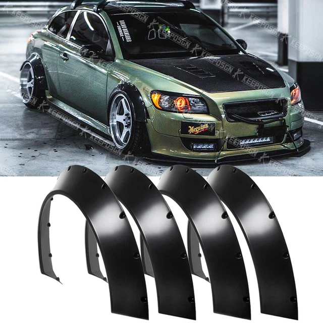 FOR VOLVO C30 C40 C70 S40 S60 S90 Fender Flares Wheel Arches Wide Body ...