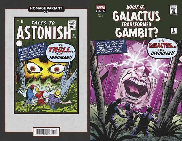WHAT IF GALACTUS Transformed Gambit #1 2025 Saviuk Cover B Marvel ...