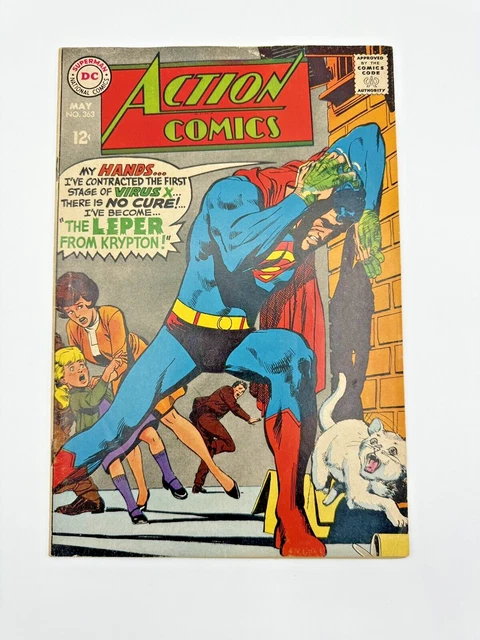 DC COMICS ACTION Comics #363 Superman mai 1968 Neal Adams EUR 13,78 ...