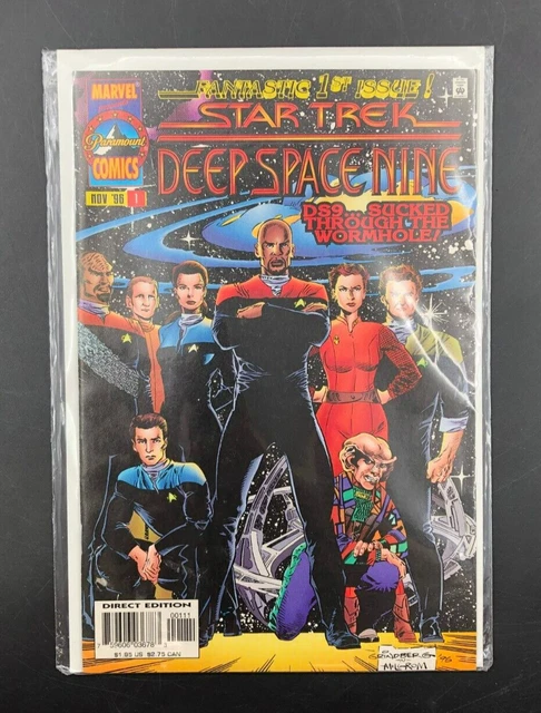 STAR TREK: DEEP Space Nine Issue #1 '96 (Paramount Comics) w/ Sleeve ...