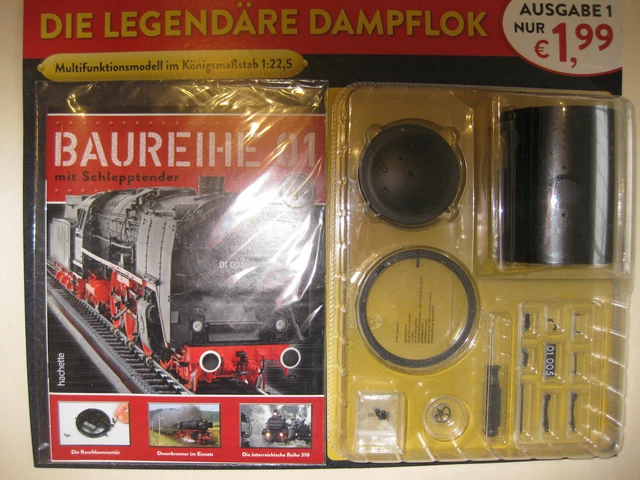 MODELLBAHNBAUSATZ ERSTAUSGABE DAMPFLOK BR 01, Spur 1, 1:22,5 ...